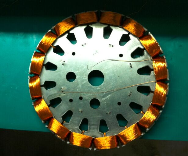 Four station ventilator coil winding ceiling fan winder with servo ...