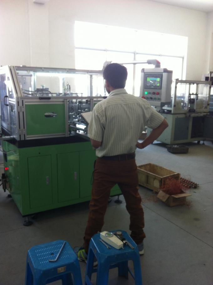 Automatic Double Flyer Armature Winder Lap Winding Machine For DC And ...