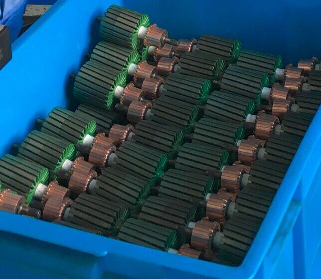 Car EPS motor Power coating for motor insulation Electrostatic coating