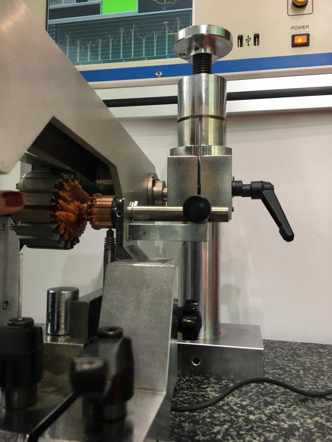 Commutator roundness testing device WIND-RM-10 for motor with brush
