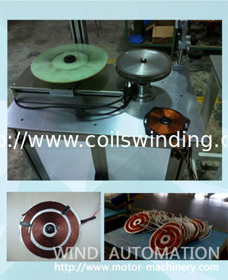 Spiral Coils Winding Machine For Producing Electromagnetic Induction Cooker