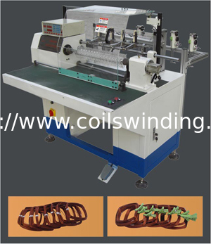 Pump compressor motor stator coil making CNC coil winding machine for ...