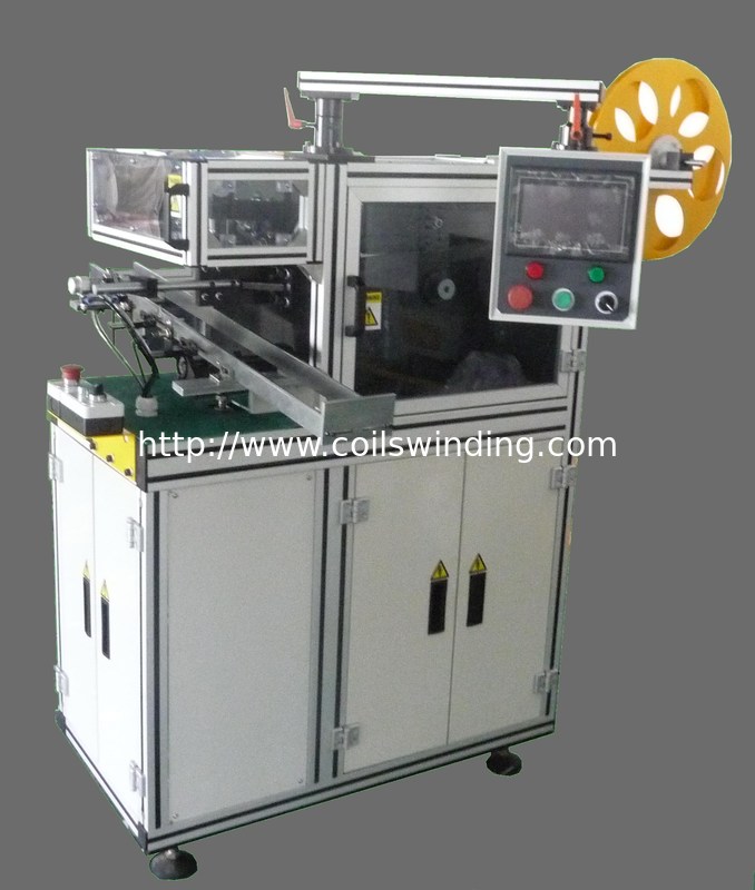 Armature slot cell liner insulation paper polyester inserting machine ...
