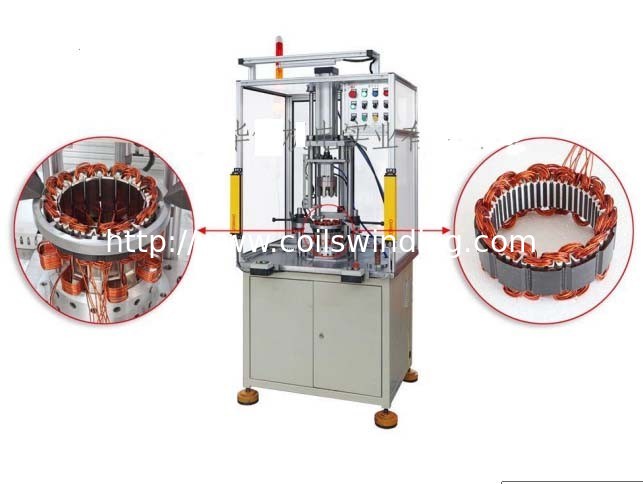 Car Generator Stator Wave Winding Coil And Wedge Inserter Machine For ...