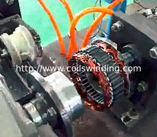 Formation Of Front Parts Of Generator Stator Final Forming Machine