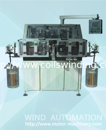 Automatic Double Flyer Armature Winder Lap Winding Machine For DC And ...