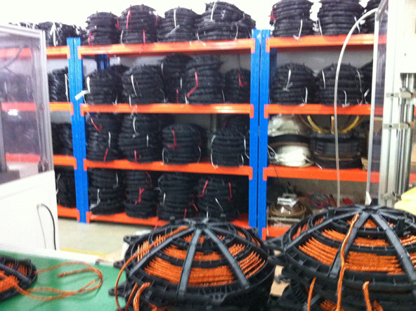Induction heater production line