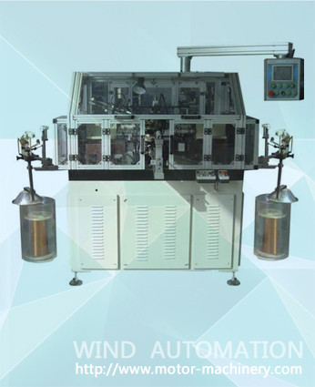 Two Flyer Armature Winding Machine For Manufacturing Armatures Motor ...