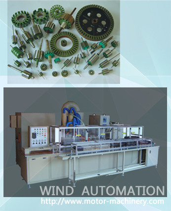 Stator Powder Coating Machine For Motor Insulation Electrostatic Coating