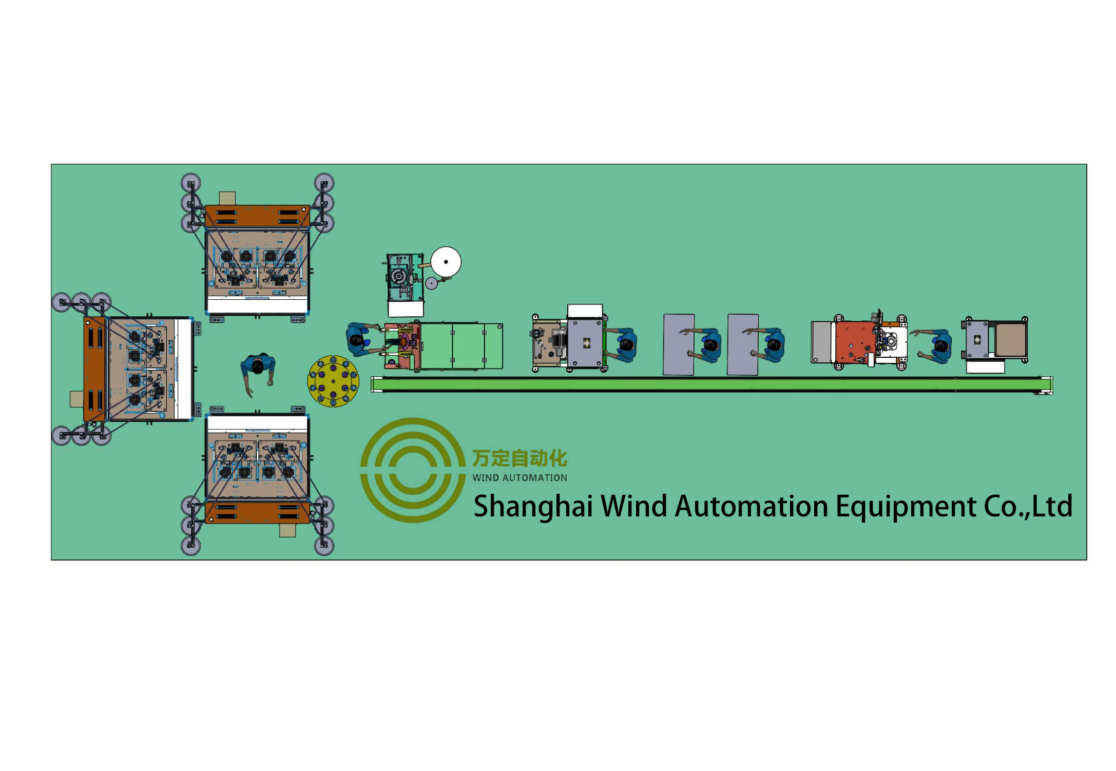 Induction Motor Pump Compressor Motor Stator Winding Machine Production ...