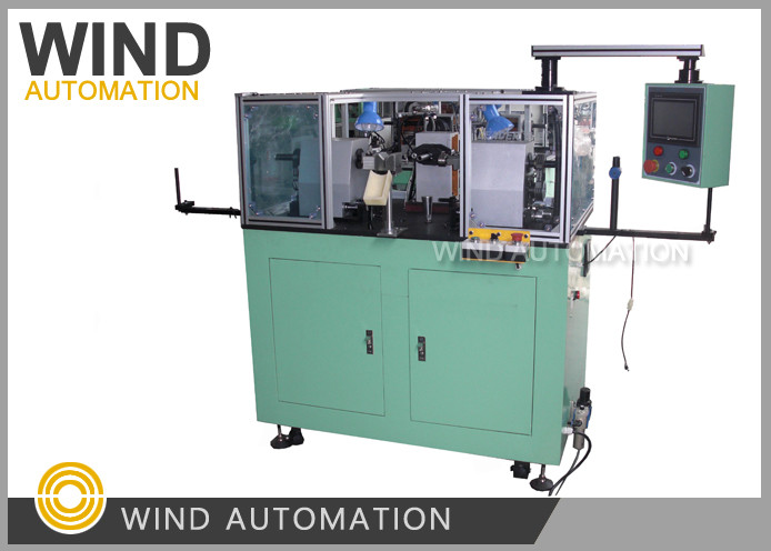 Double Station Armature Electrical Motor Winding Machine / Small Rotor ...