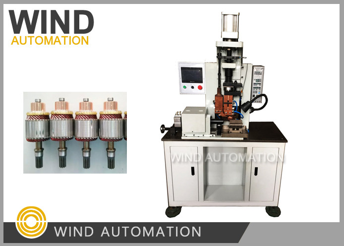 Armature hotstaking Commutator fuser welder brazing spot welding with ...